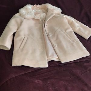 H&M | Jackets & Coats | Little Girls Pink Coat | Poshmark
